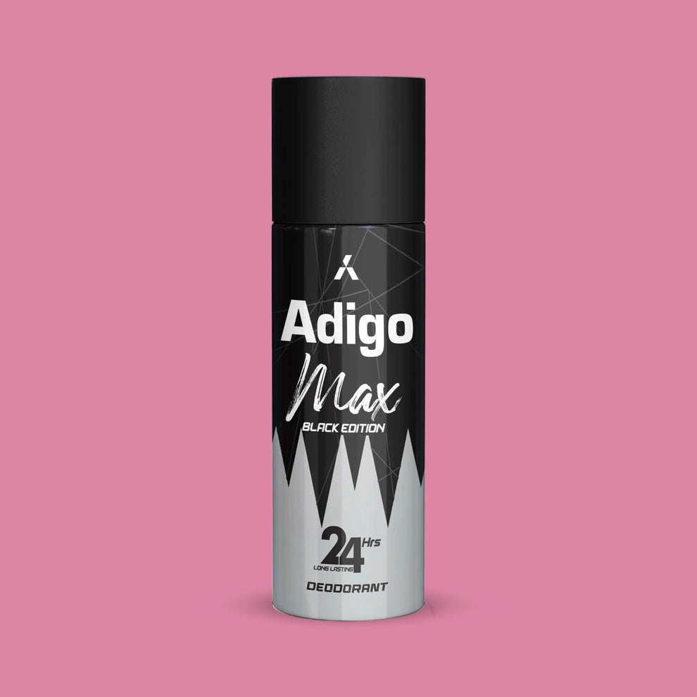 Max Black Edition Deodorant - 165ml – Adigo