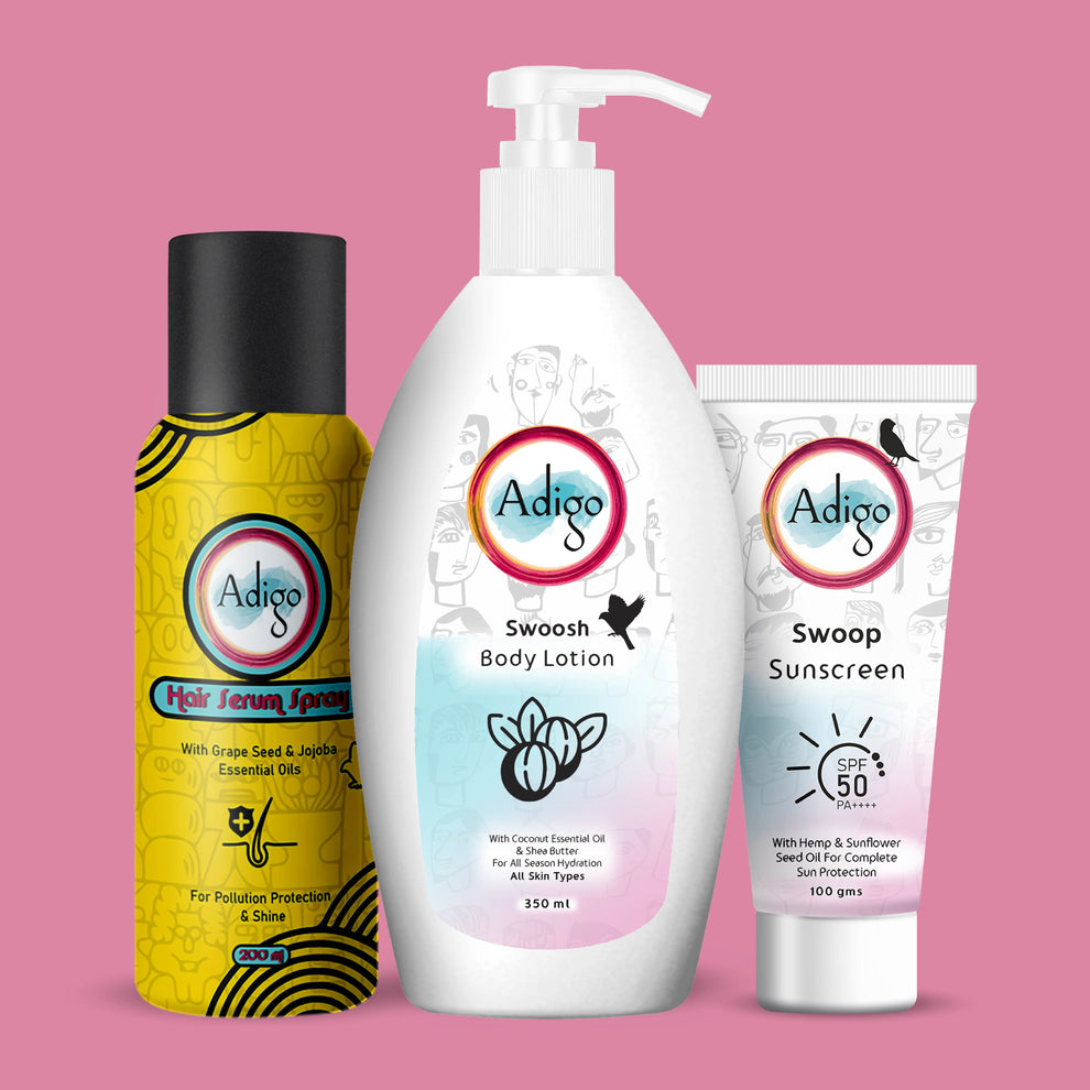 Protect Your Skin with Adigo Pre Holi Combo